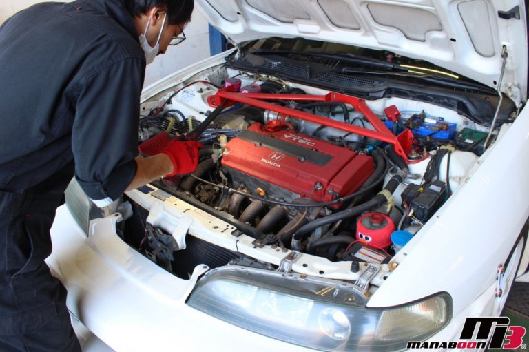 【DC2】インテグラタイプR 車検前の点検整備です。 | メンテナンス | MANABOON