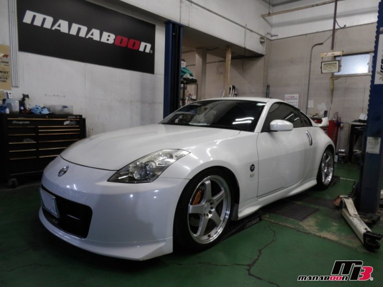 【Z33】フェアレディZの入庫チェックとトランクダンパーの交換です。 | メンテナンス | MANABOON