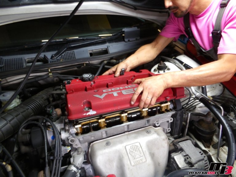 【CL1】アコードのタイミングベルト・タペットカバーPK・ステアリングラック交換です。〜其の2〜 | メンテナンス | MANABOON