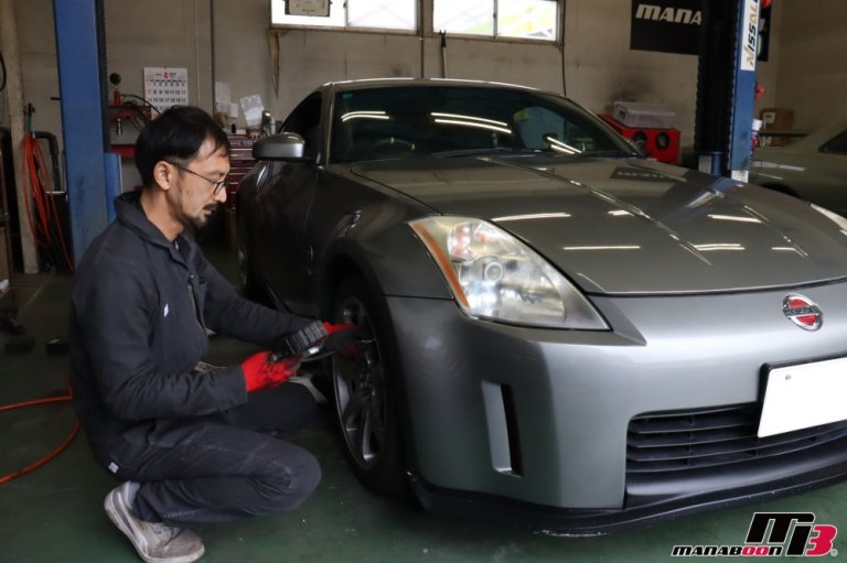 【Z33】フェアレディZのロアアームブッシュ打ち替えです。 | パーツ | MANABOON